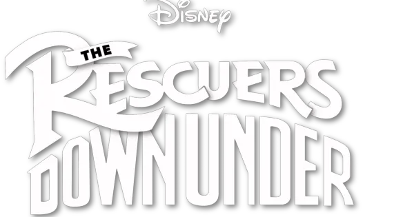 the Rescuers Down Under Logo Stencil by chrism1994 | Download free STL ...