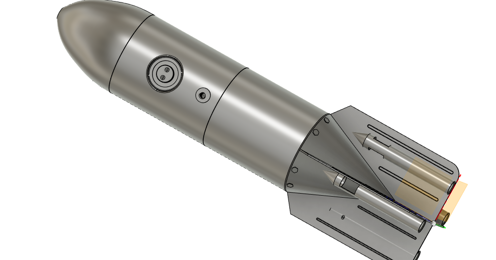 WW2 German (Luftwaffe) SC50 Replica Bomb V1 (Draft) by Modern Maker ...