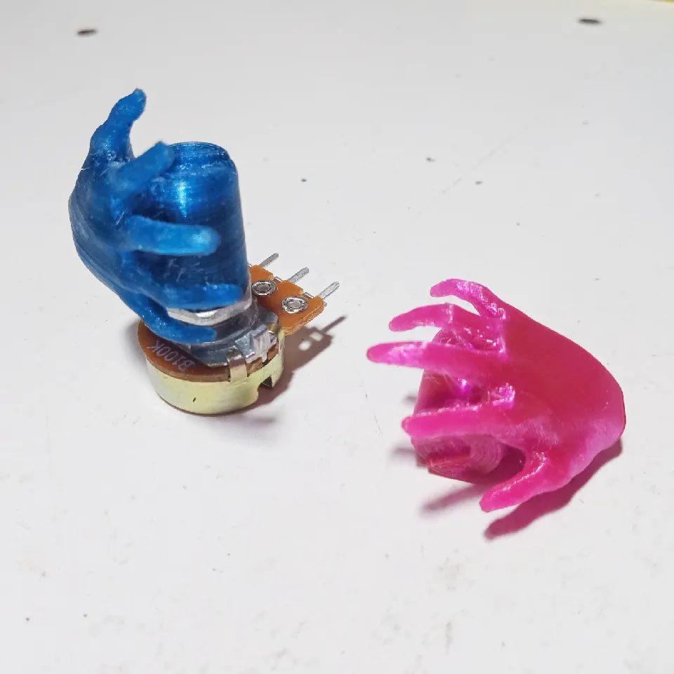 Hand knob by omar | Download free STL model | Printables.com