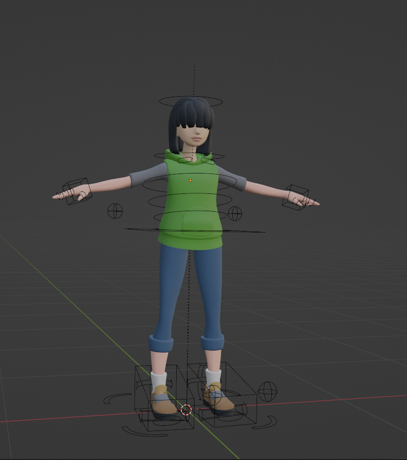 A Cartoony Female Character Model by Books | Download free STL model ...