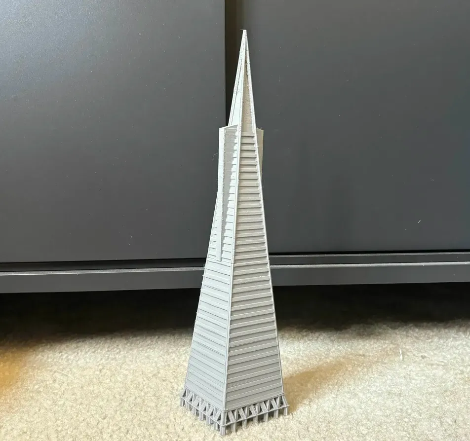 Transamerica Pyramid by CloversMyGuineaPig | Download free STL model ...