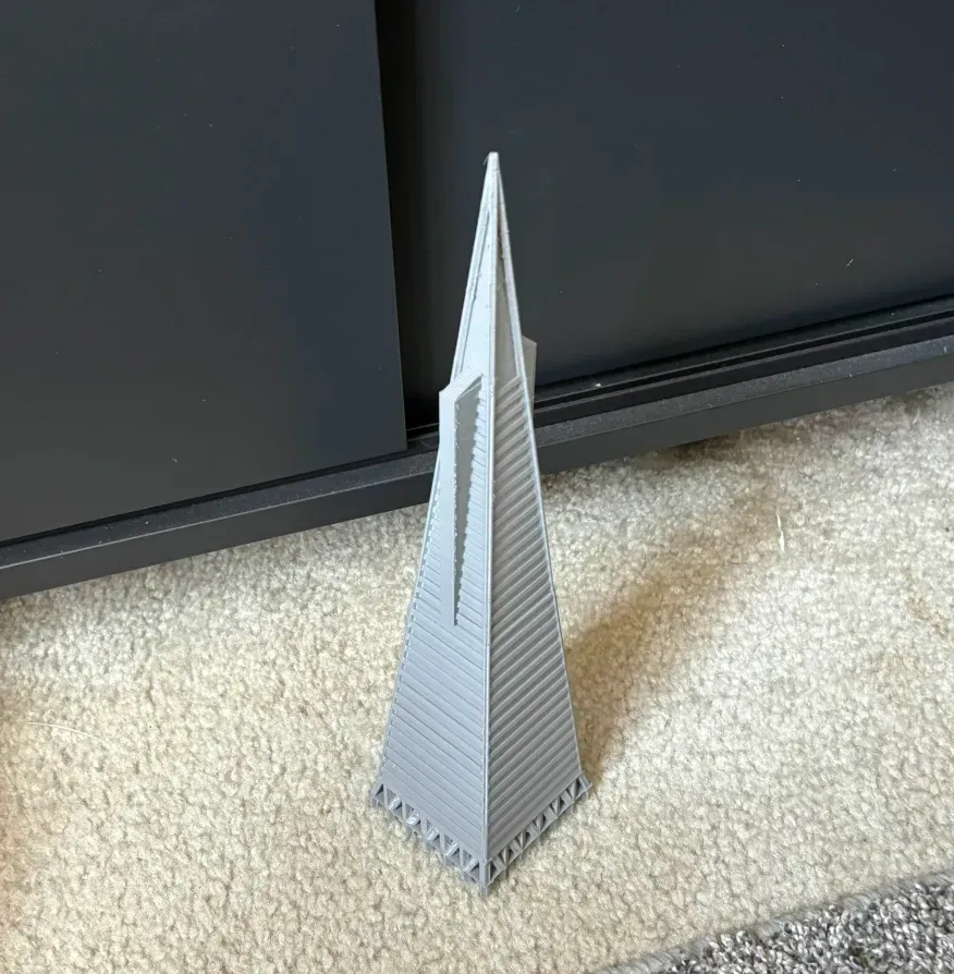 Transamerica Pyramid by CloversMyGuineaPig | Download free STL model ...