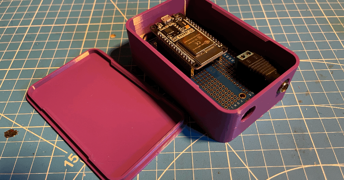 ElectroCookie deep project box by SNE3D | Download free STL model ...