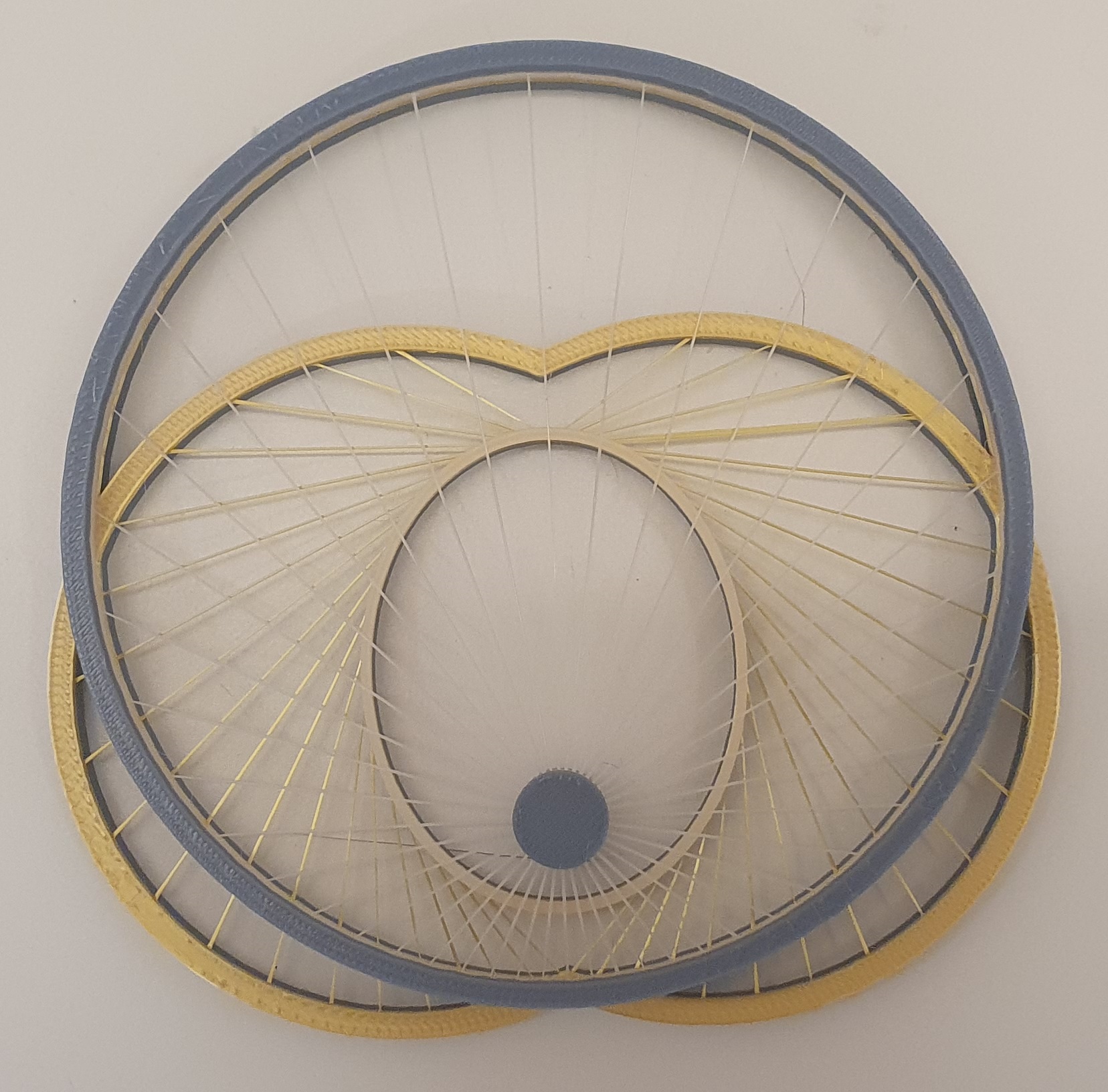 Feynman Motion of Planets Around Star - String Art by Raskal | Download ...