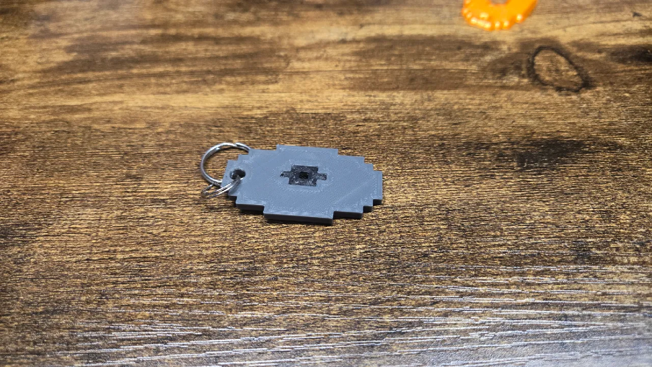 Minecraft Disc Keychain by Ironmen551 | Download free STL model ...