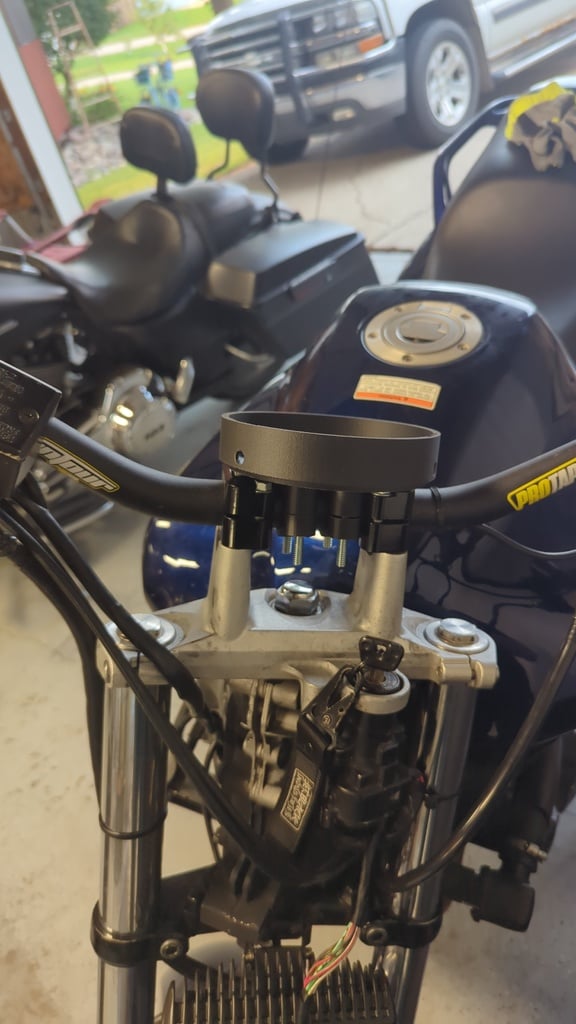 2004-06 Yamaha FZ6 Speedo/tach mount by jmynheir | Download free STL ...
