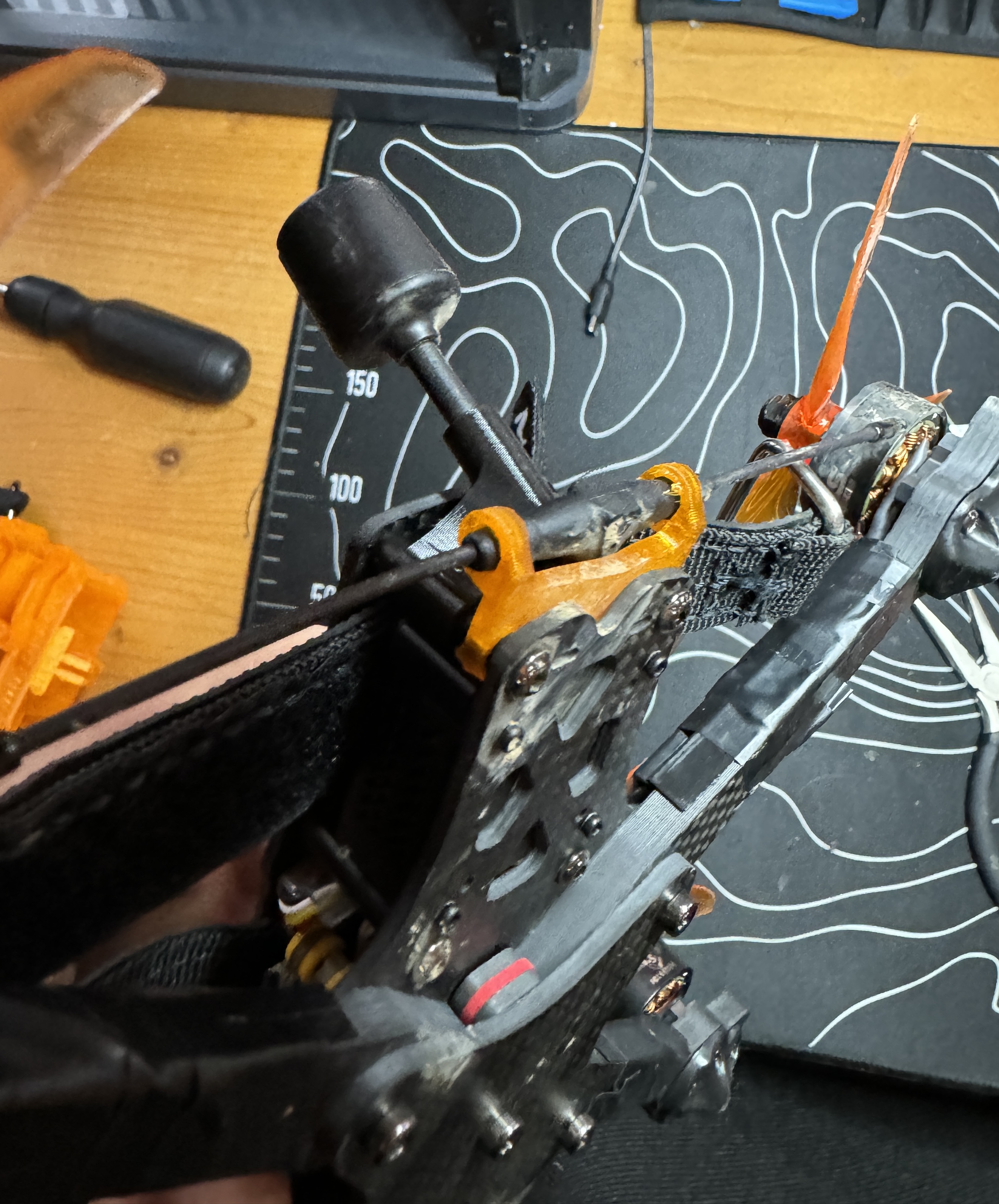 IT'S FPV - ERA 5" Crossfire Antenna Holder (TBS RX Nano) by UPVIS ...