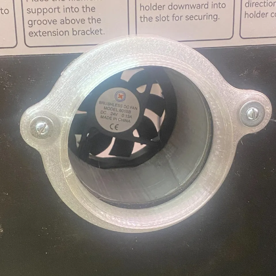 QIDI Q1 Pro Exhaust Duct and Fume Extraction Port With 90 Degree 3 ...