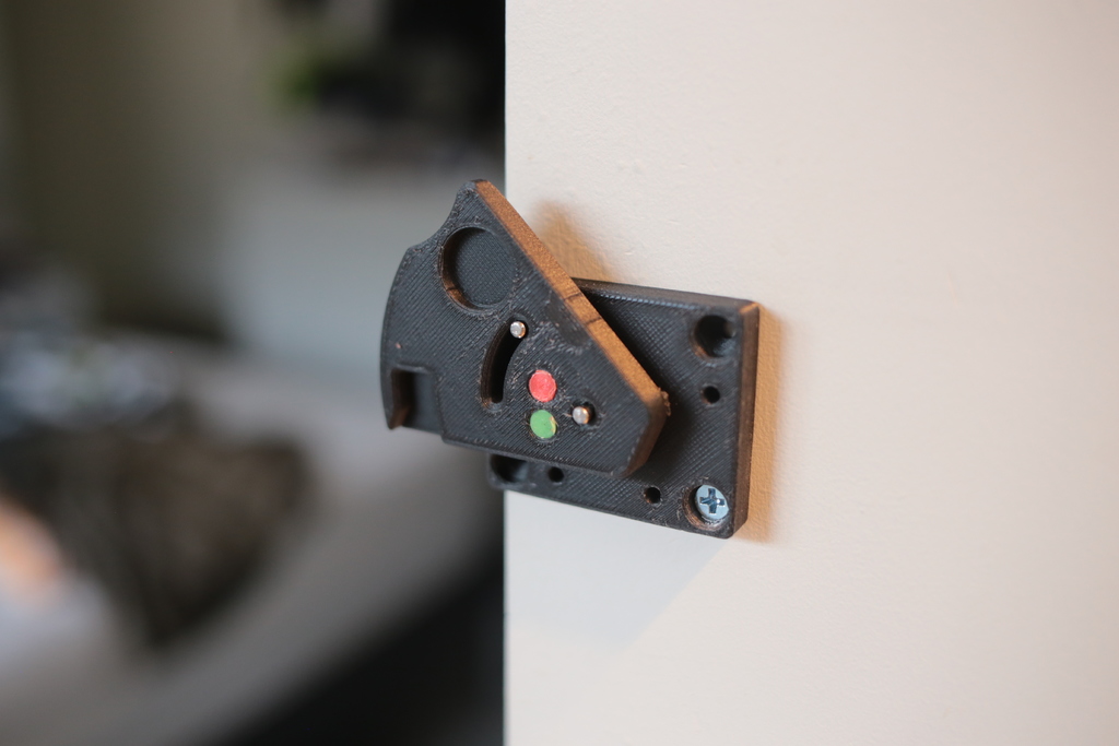 Slide Door Handle and Lock by Rittai 3D Design | Download free STL ...