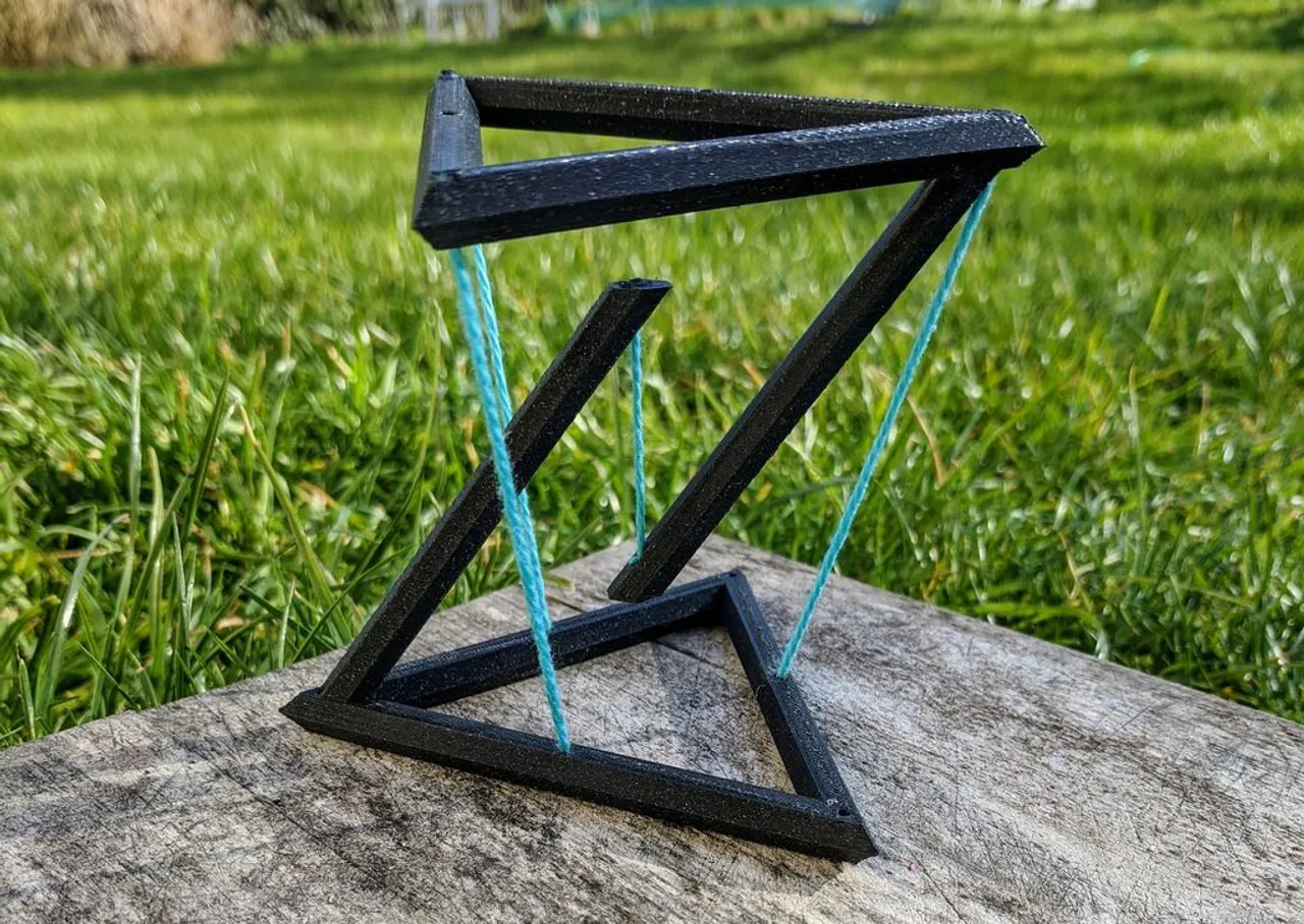 "Anti-Gravity" Structure - Tensegrity by Carsten | Download free STL ...