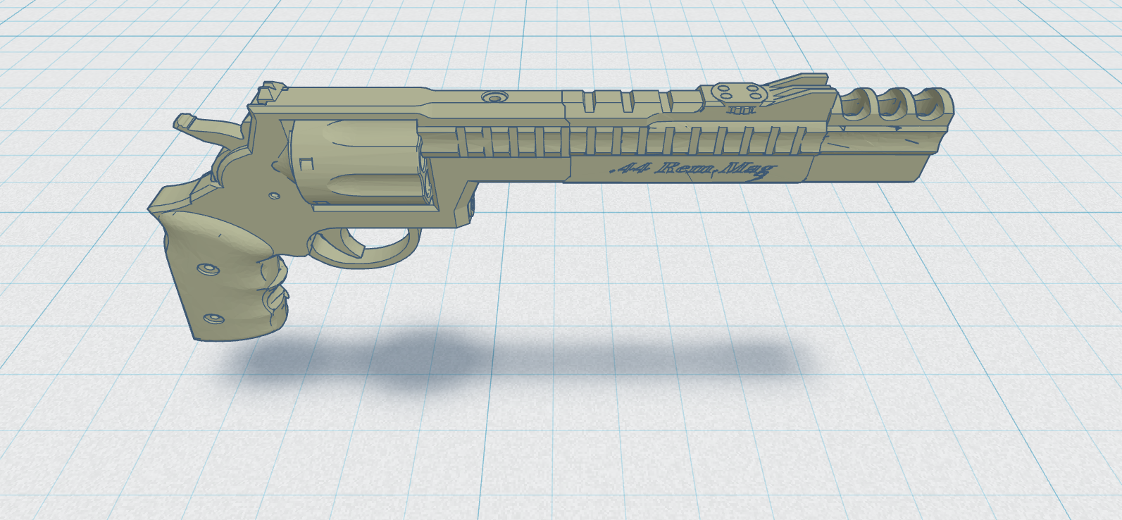 Revolver 2 for Dummy 13 by Peter Ennist | Download free STL model ...