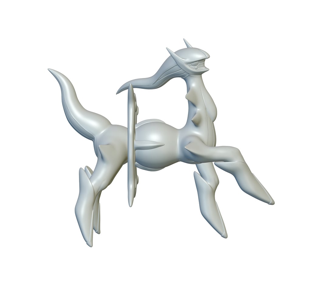 Pokemon Arceus #493 - Optimized for 3D Printing por 3Dprint1UP ...