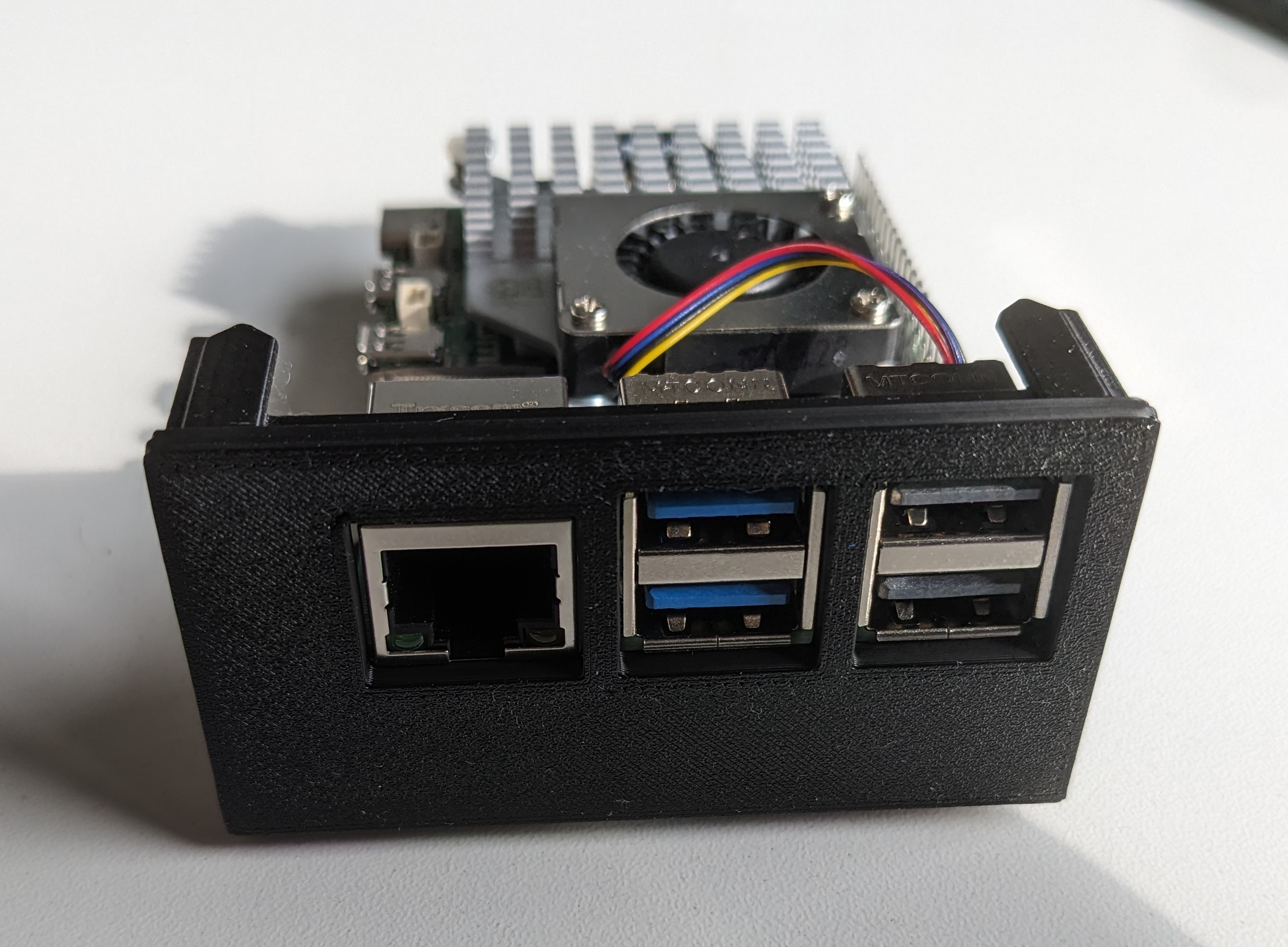 Raspberry Pi 5 Tray with Pimoroni NVMe Base (for 1U Raspberry Pi Rack ...