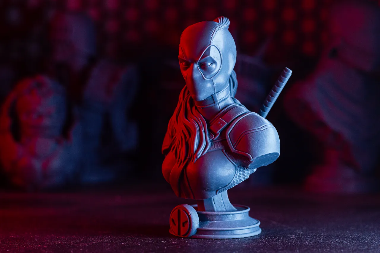 Lady Deadpool by Wekster | Download free STL model | Printables.com
