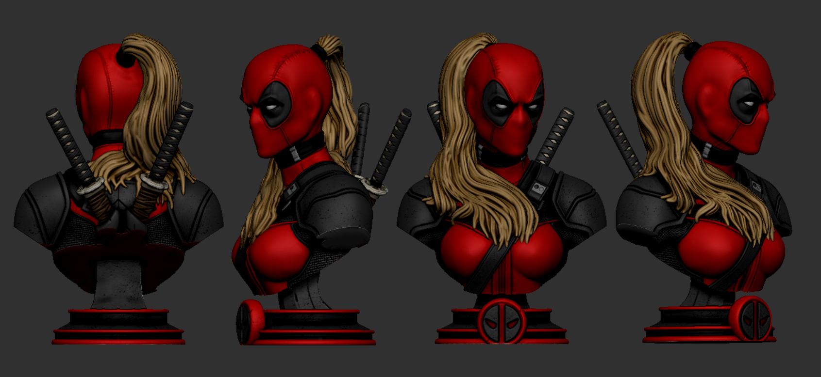 Lady Deadpool by Wekster | Printables Store