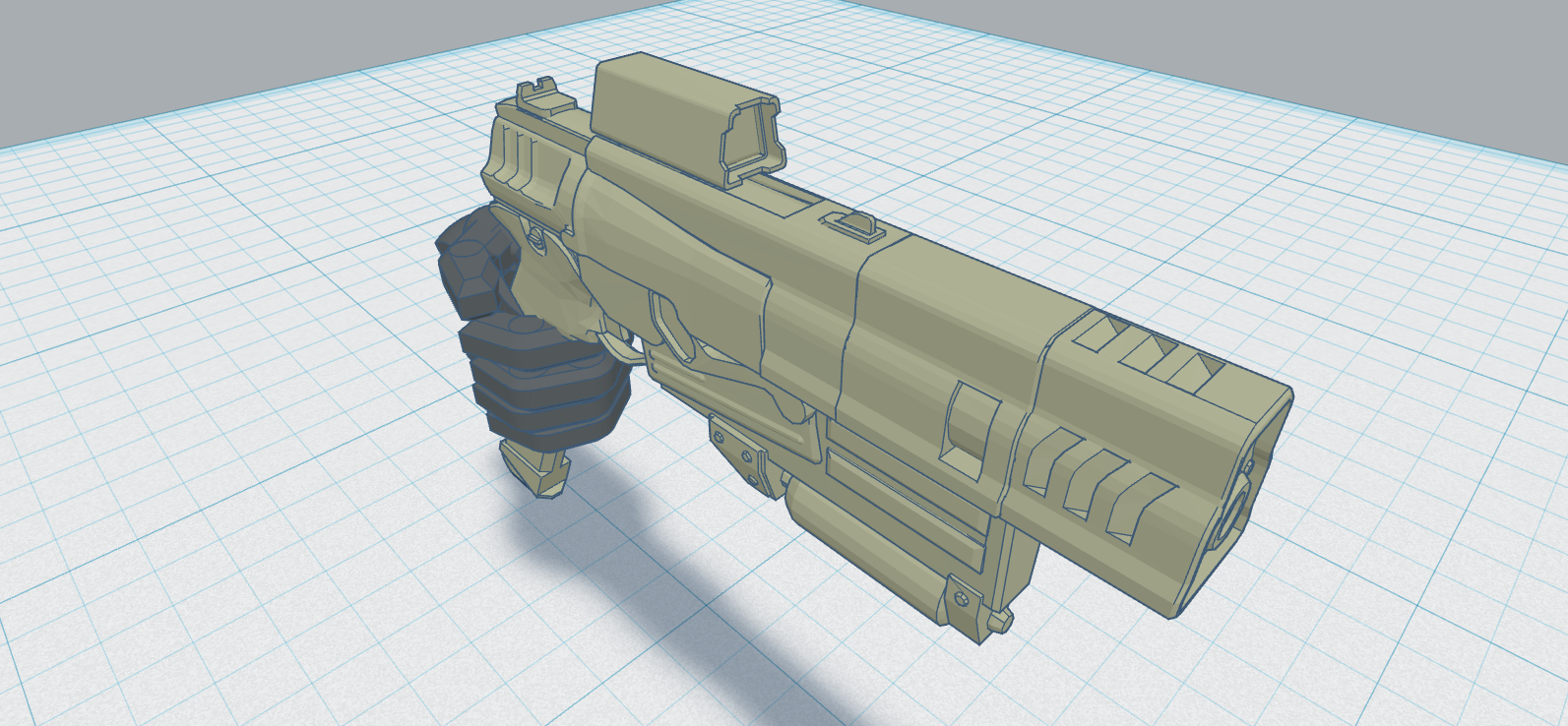 Fallout Gun for Dummy 13 by Peter Ennist | Download free STL model ...