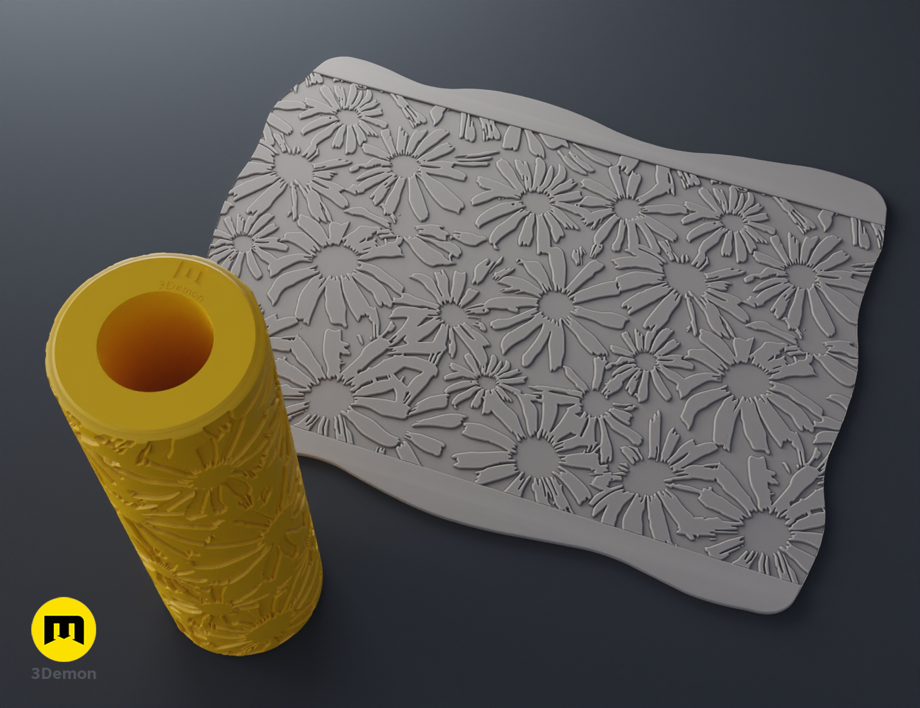 Summer Texture Rollers by 3Demon's Texture Rollers | Download free STL ...