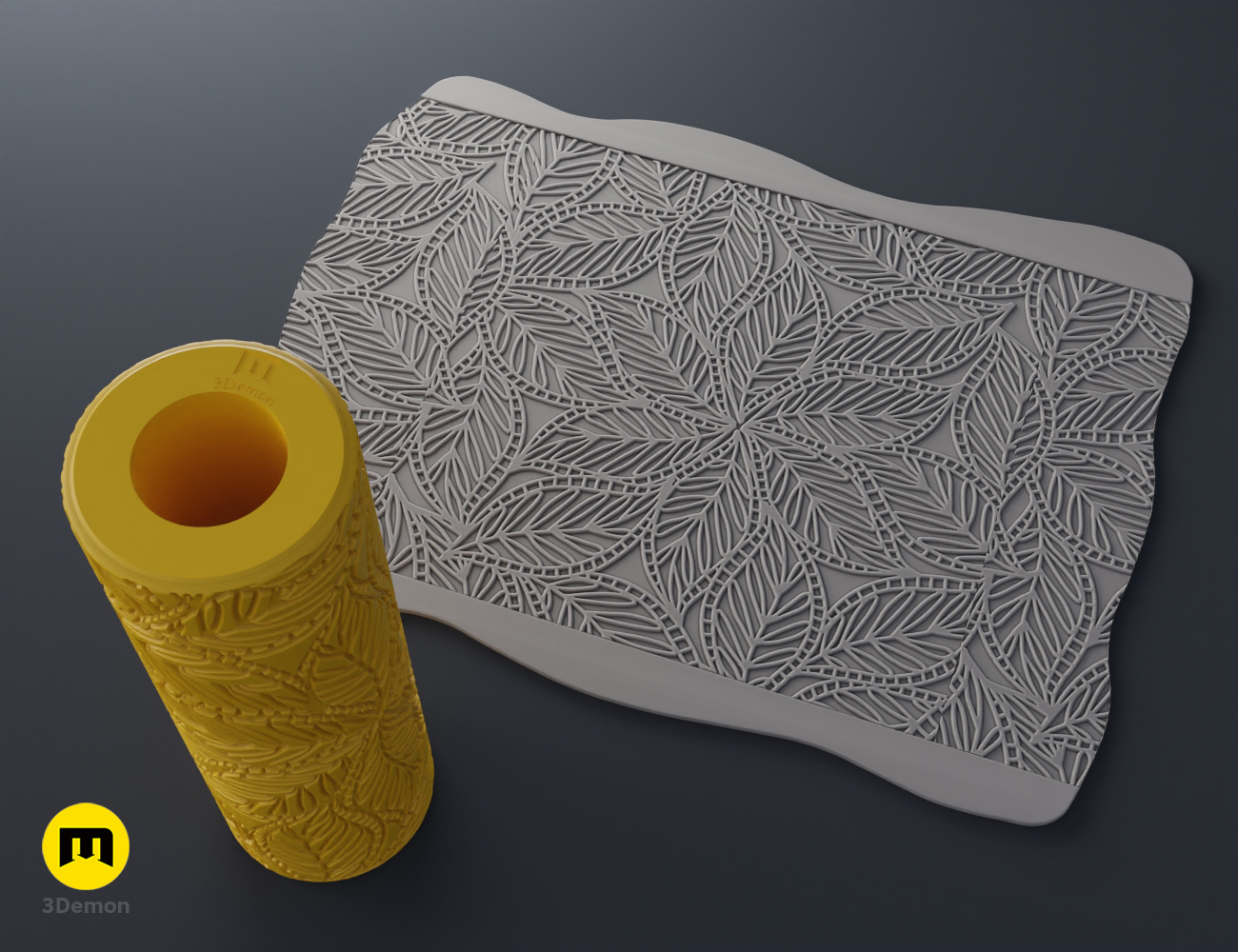 Summer Texture Rollers by 3Demon's Texture Rollers | Download free STL ...