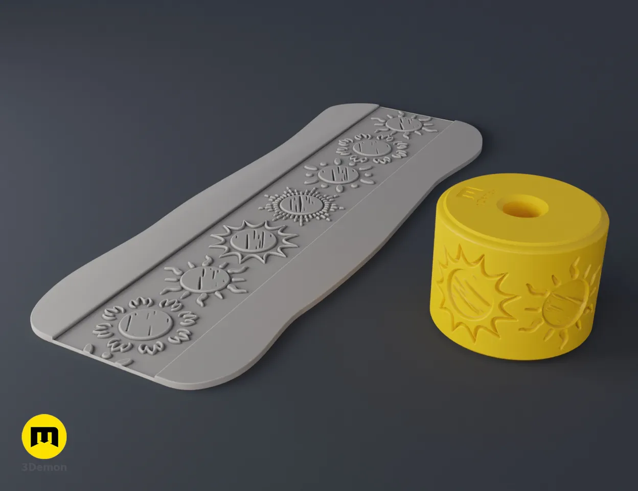 Summer Texture Rollers by 3Demon's Texture Rollers | Download free STL ...