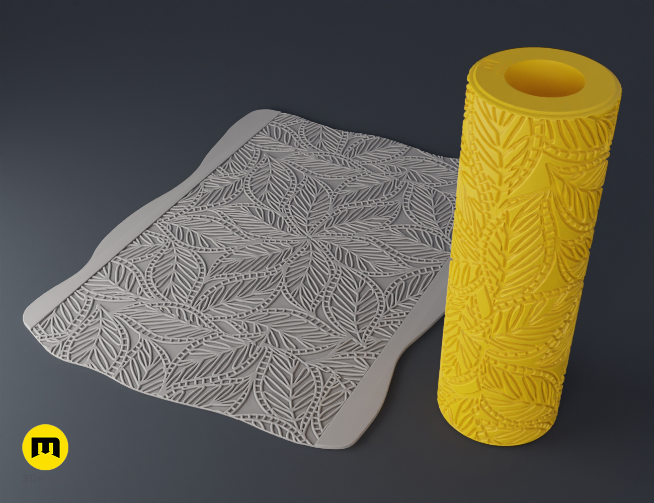 Summer Texture Rollers by 3Demon's Texture Rollers | Download free STL ...