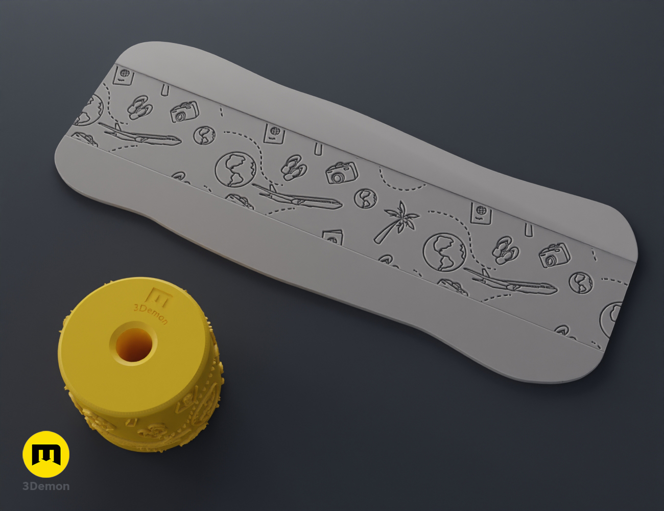 Summer Texture Rollers by 3Demon's Texture Rollers | Download free STL ...