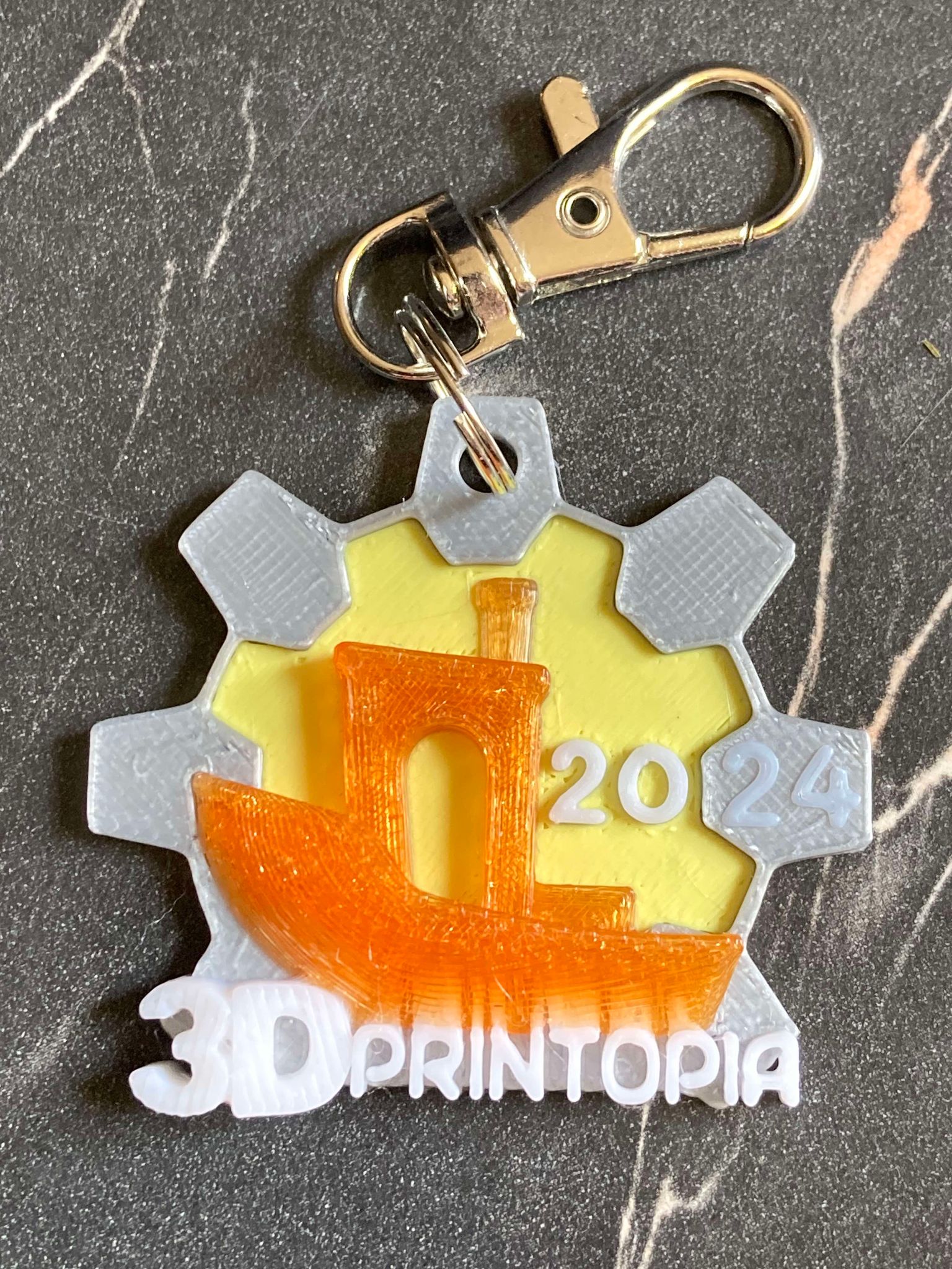 3DPrintopia 2024 Keychain and Wall Plaque by JRT3D | Download free STL ...