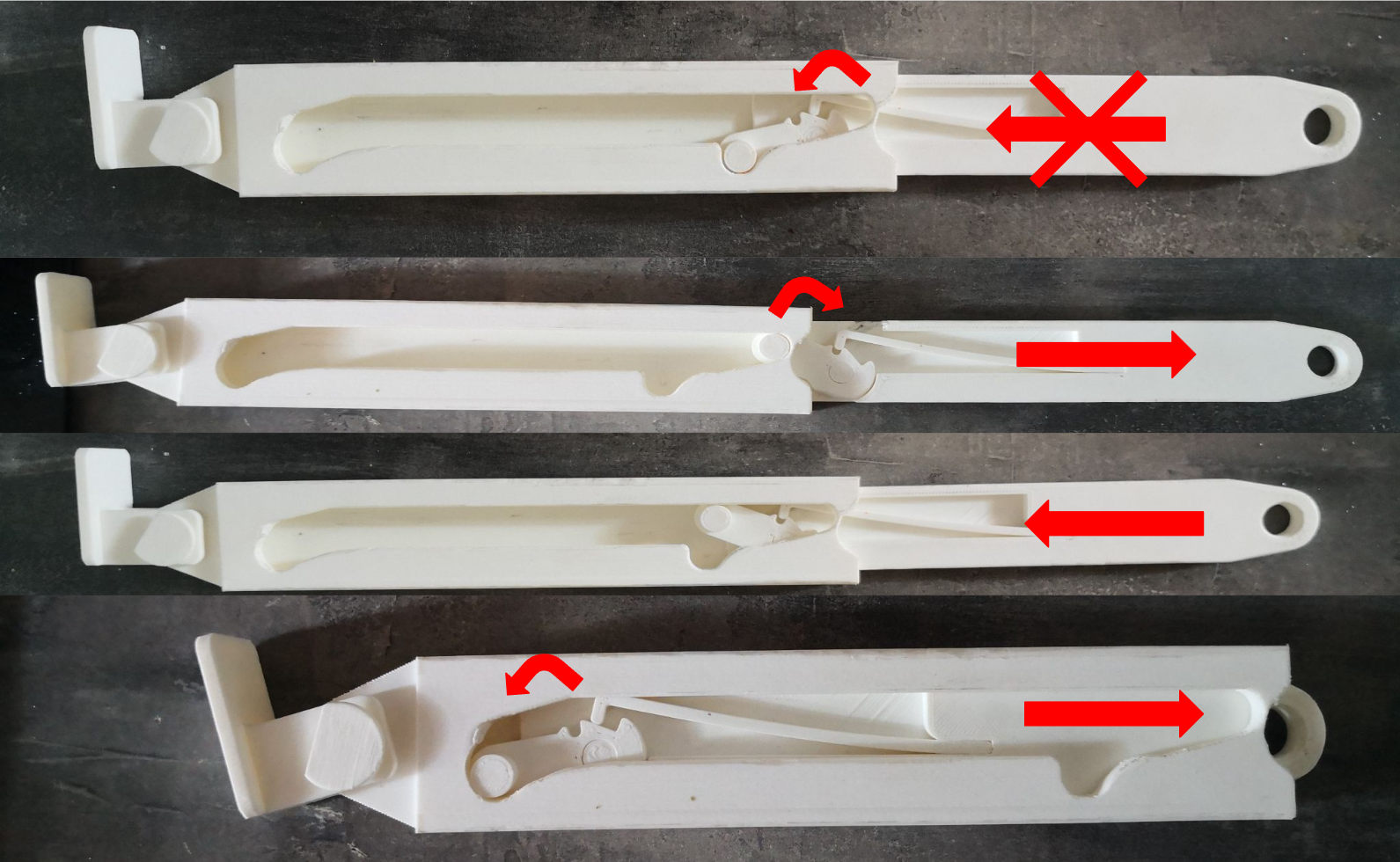 Latching mechanism for opening lids - heavy duty by Bobino | Download ...