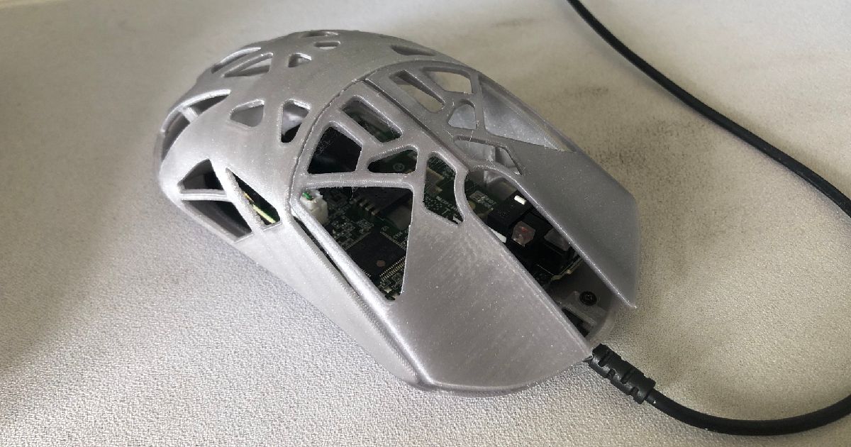 Eos - A Barebones Mouse Shell Based on The Logitech G402 Hyperion Fury ...