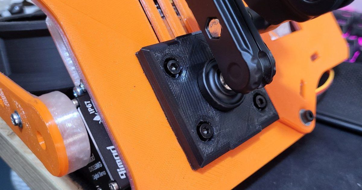 1/4in camera mount adapter for OSR2+/SR6 by Otakontrol | Download free ...