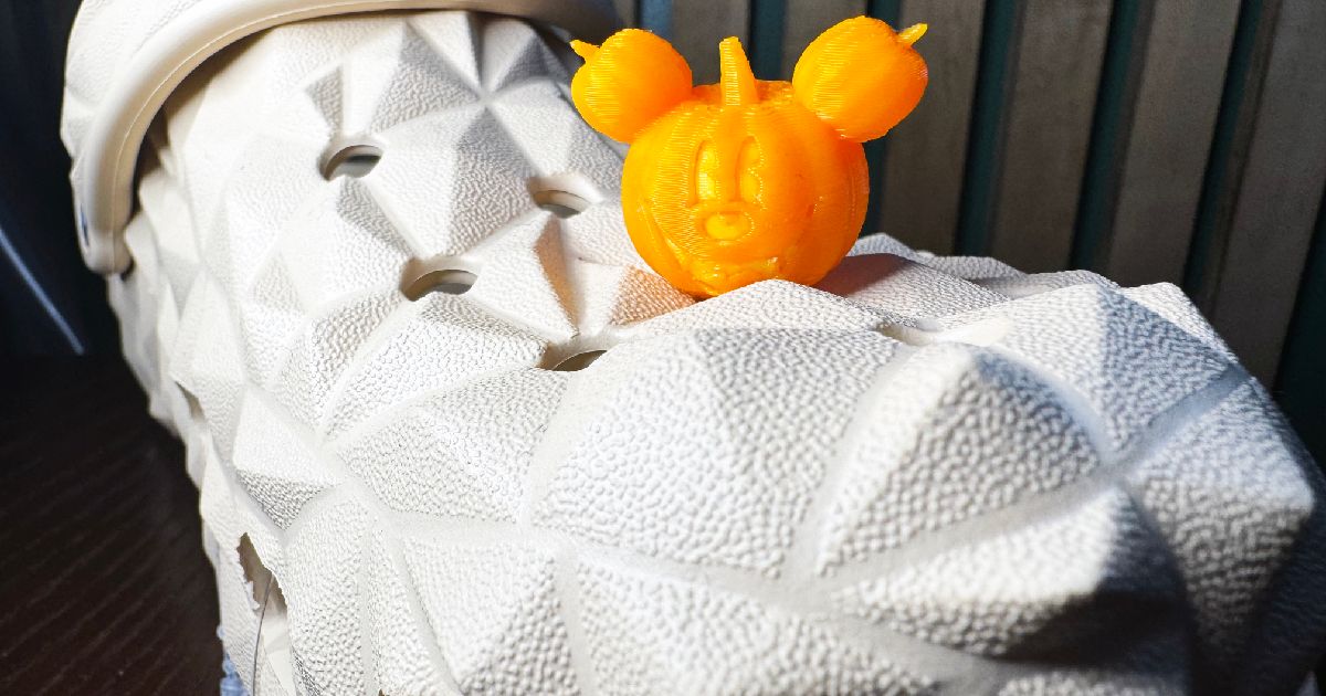 Mickey Mouse Jack O Lantern Croc Charms by HeyitsCasie | Download free ...