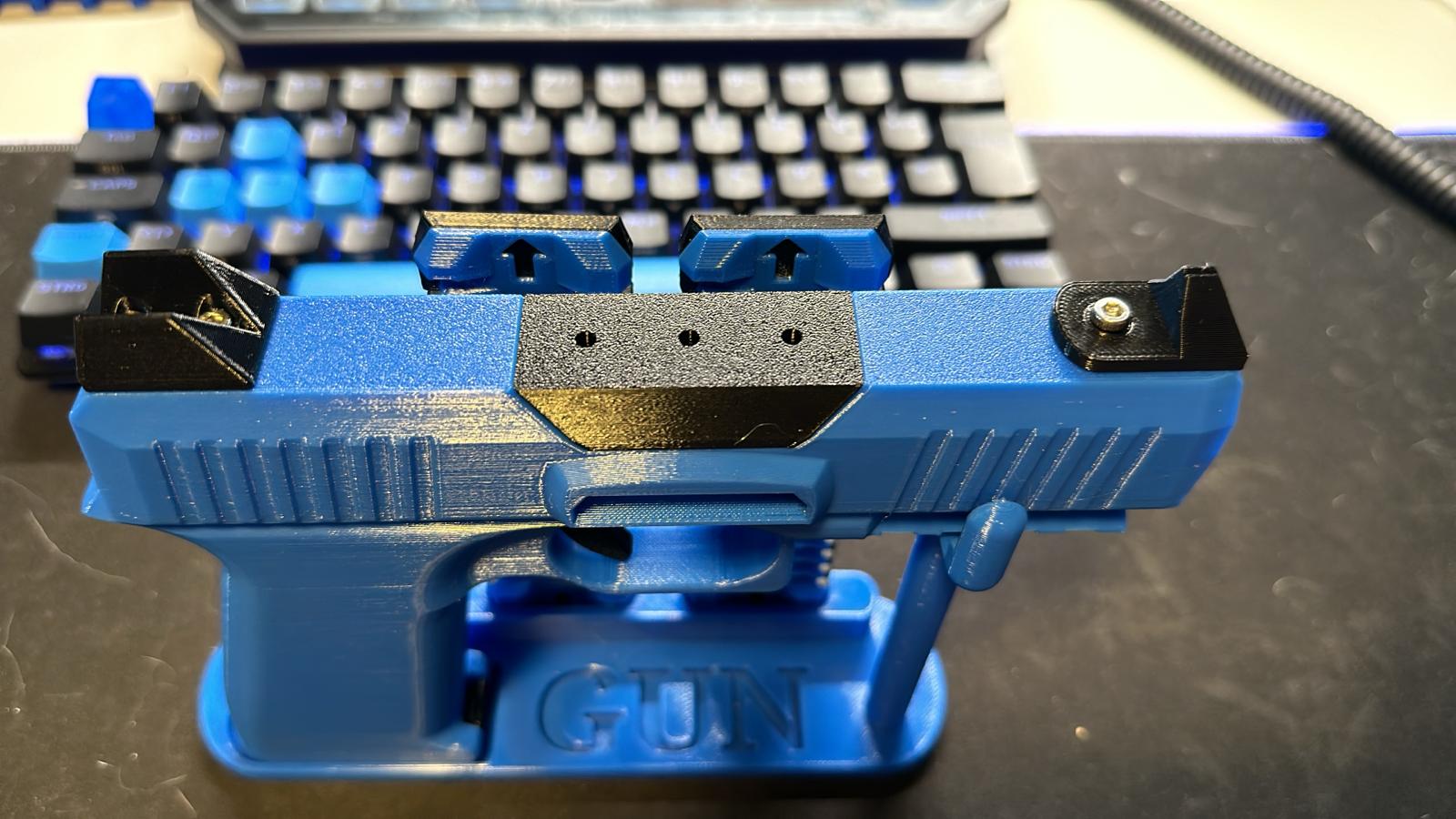 Updated Mag Fed Mini Rubber Band Gun Halter by Eisenerwolf | Download ...