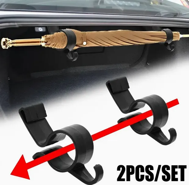 Car Trunk Umbrella Holder with Hook by Hi Im Dave Download free STL model Printables