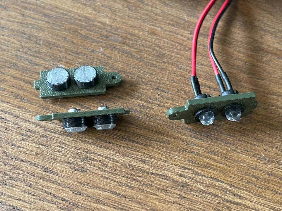 Front bumper led mod for Armadillo Off-road truck by polymech3D ...