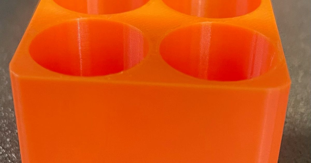 Gridfinity with pin 18650 battery storage by Iain Hay | Download free STL model | Printables.com