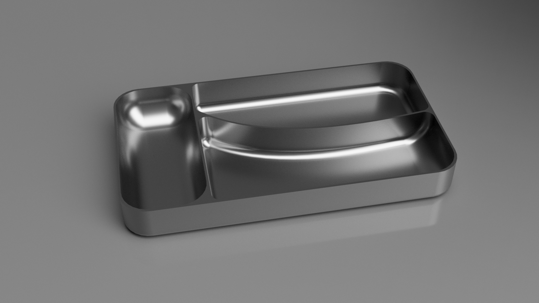Simple modern Desktop Tray by jake_social | Download free STL model ...