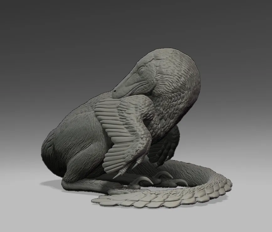 Mei Long Figurine by DragonArtist15 | Download free STL model ...