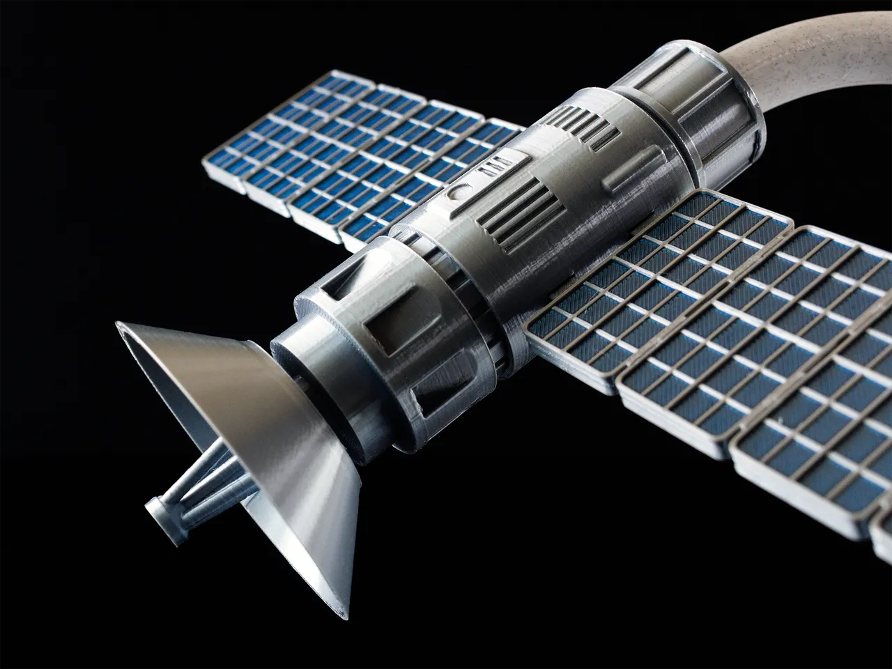 Satellite in Orbit by AlexT | Download free STL model | Printables.com