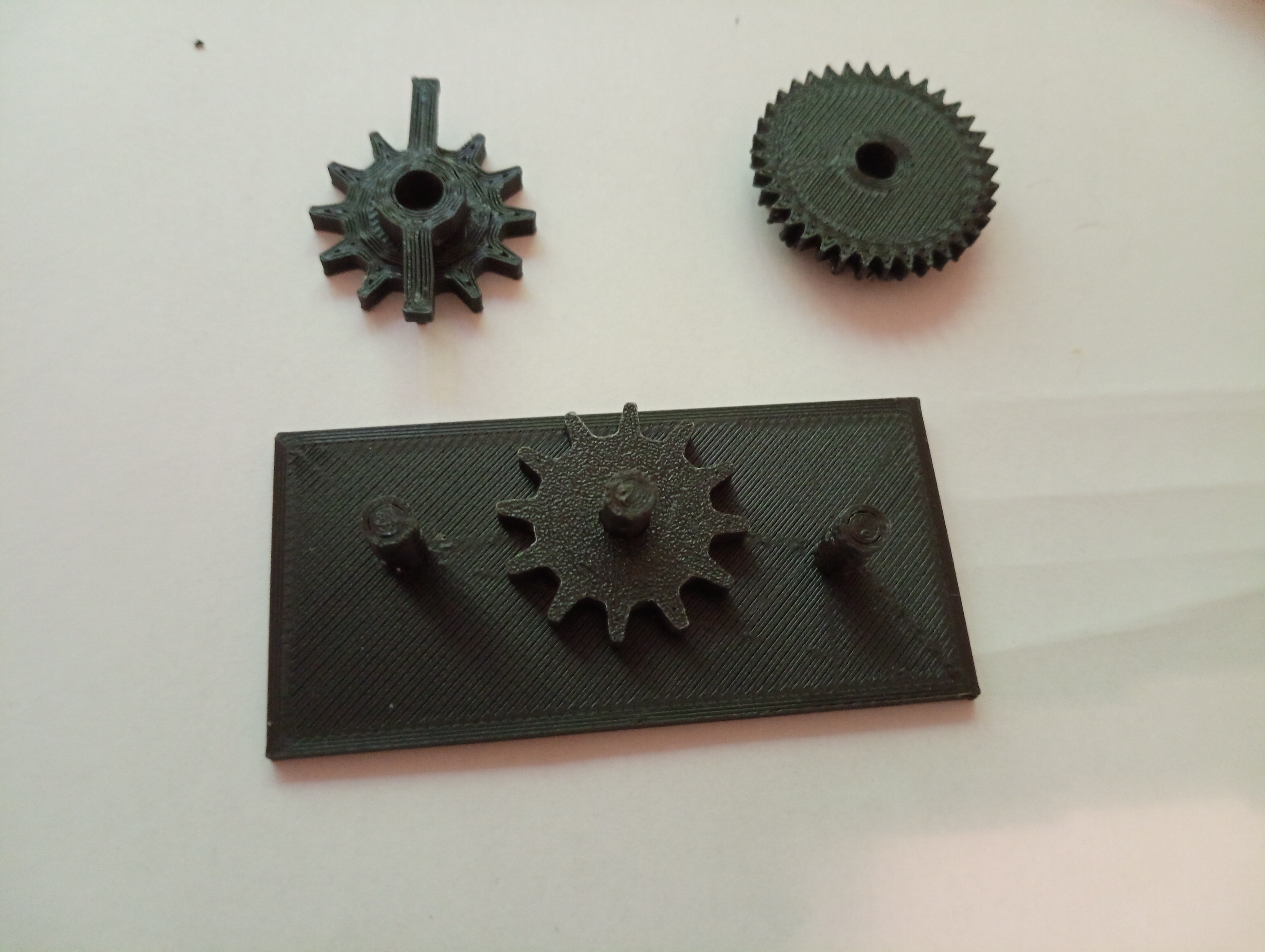Simple Gears | 25mm diameter by Lupusmike | Download free STL model ...