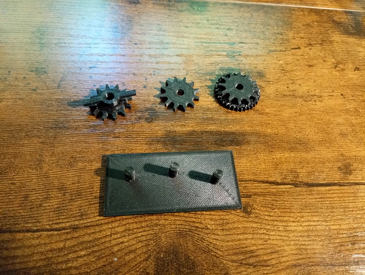 Simple Gears | 25mm diameter by Lupusmike | Download free STL model ...