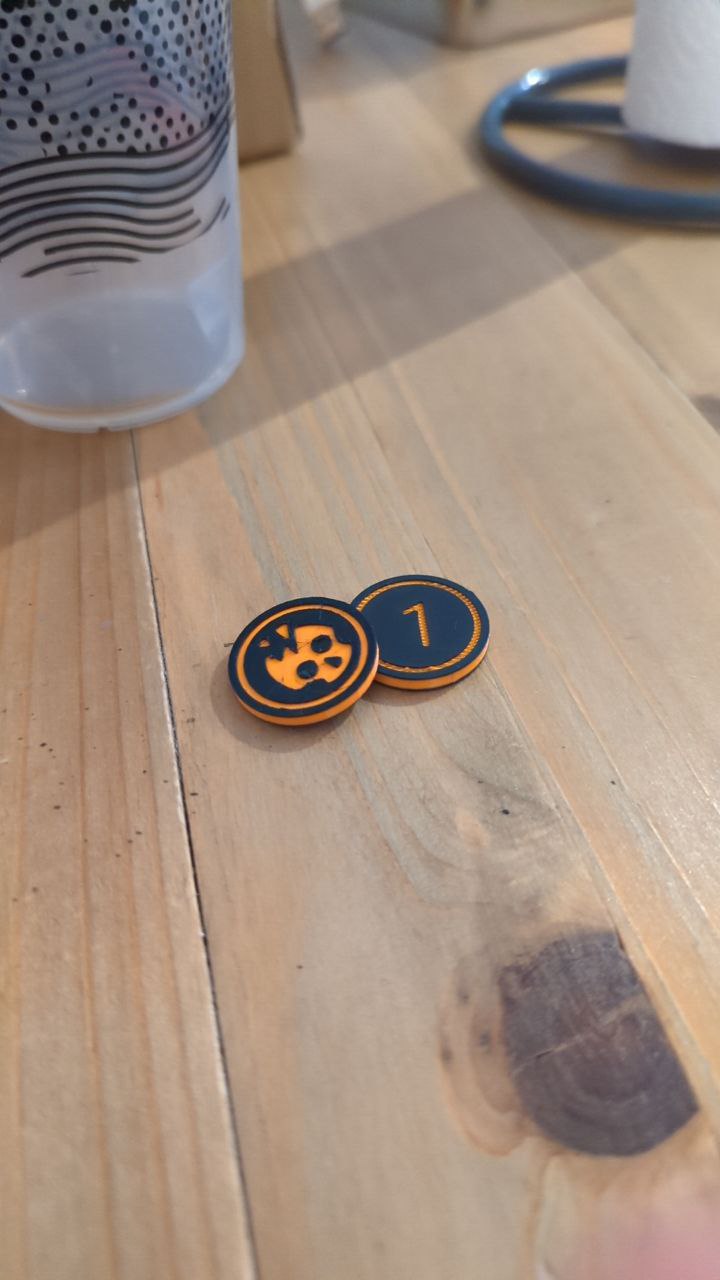 Numbered RPG Tokens for Grid 25x25 | 50x50 | 75x75 | 100x100 by Cel51 ...