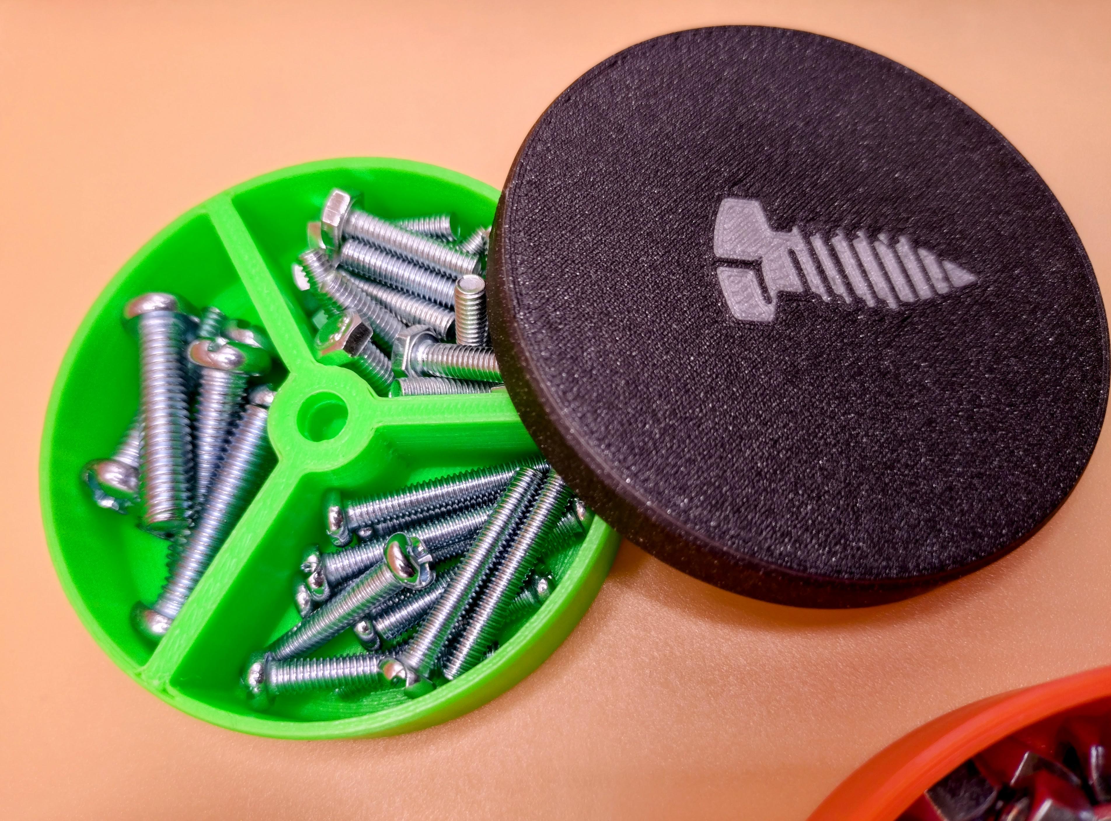 Organizer for screws and nuts by 3D PRINT | Download free STL model ...