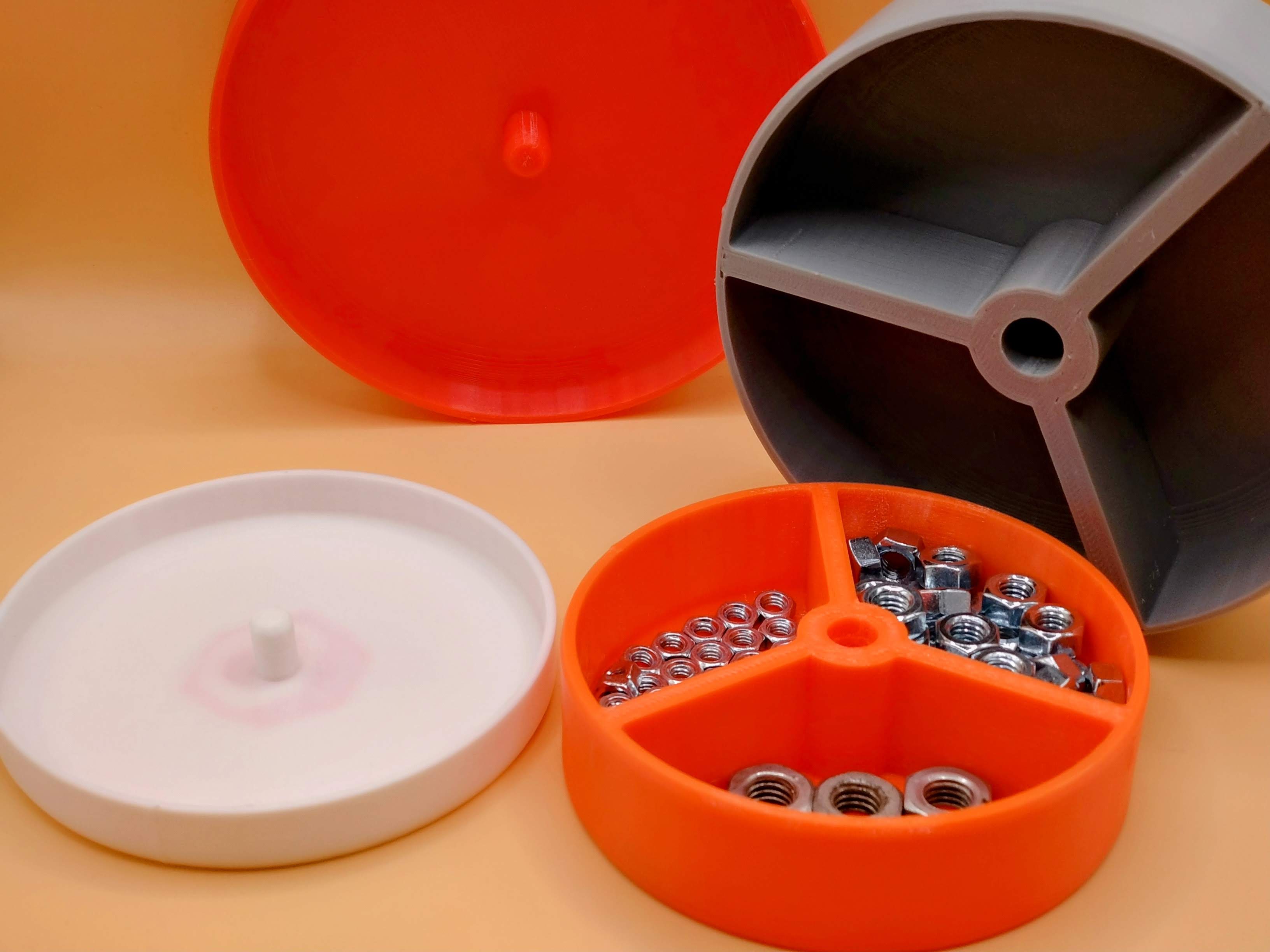 Organizer for screws and nuts by 3D PRINT | Download free STL model ...