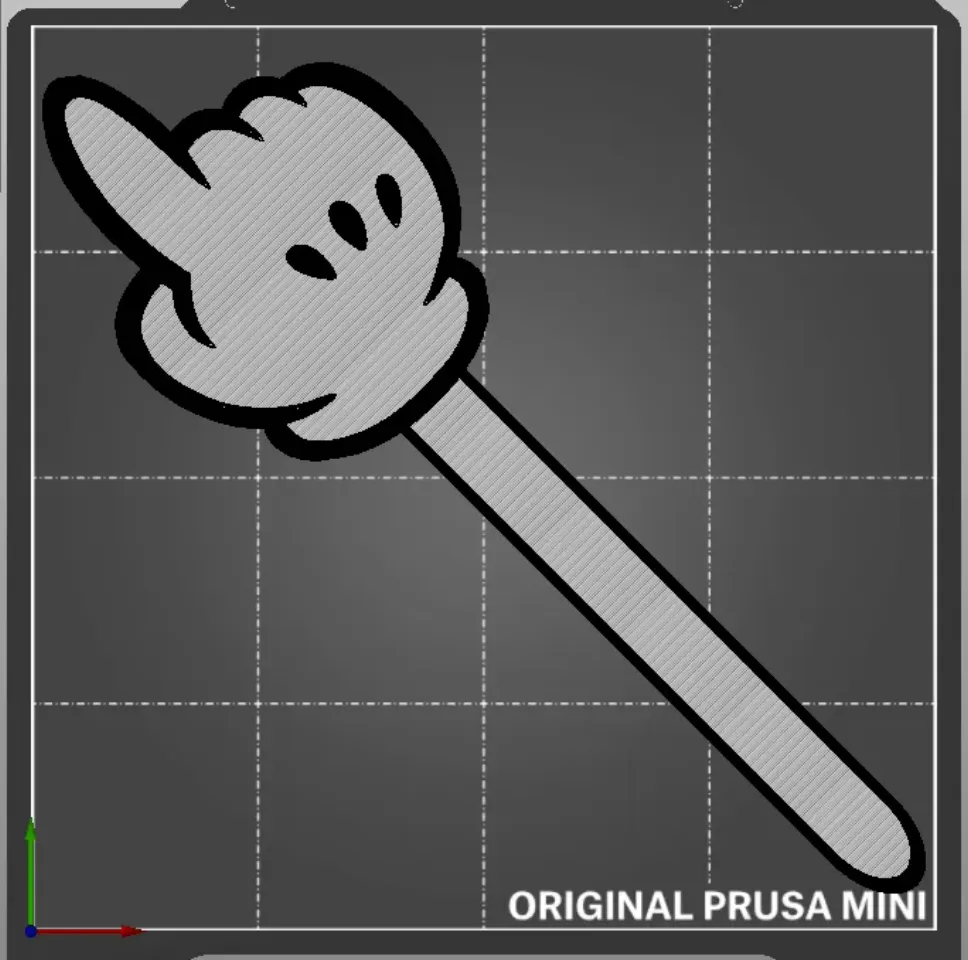 Mario Pointer by 3DyPrinterGuy | Download free STL model | Printables.com