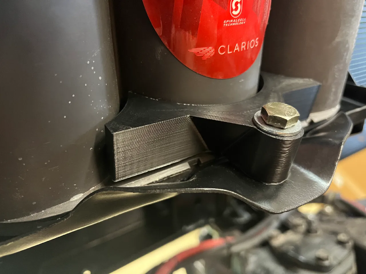 1972--2006 chevy single bolt optima battery hold down by KAD Designs ...