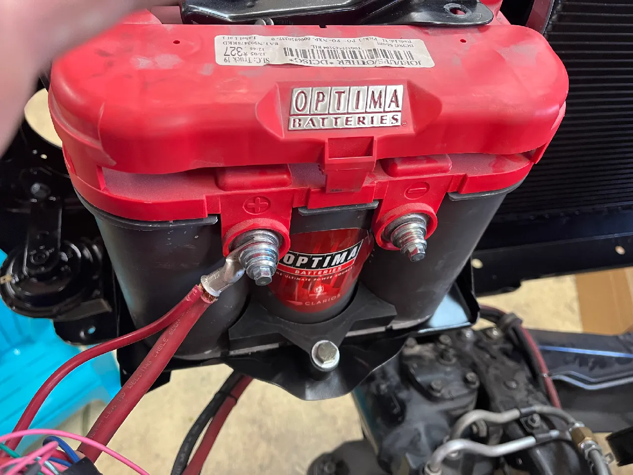 1972--2006 chevy single bolt optima battery hold down by KAD Designs ...