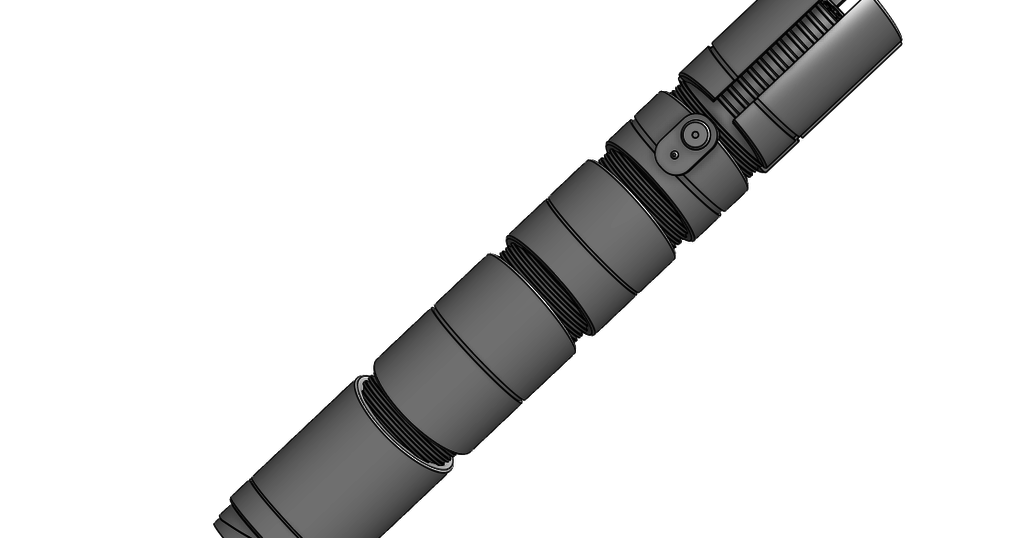 Qimir The Stranger's lightsaber(The Acolyte) v2 autorstwa ReProps ...