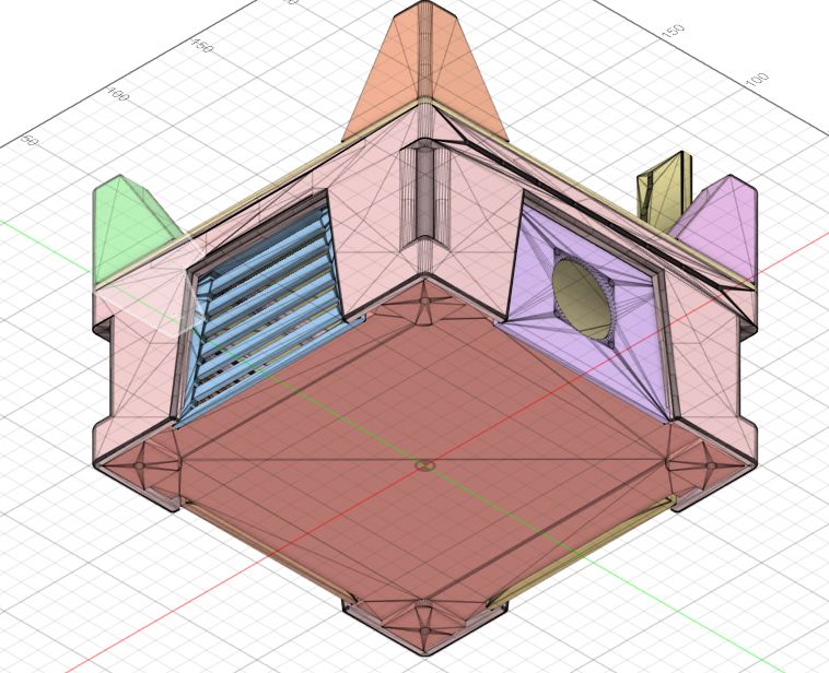 Rook MK1 Bottom Frame For Longer Rods by Tea Break Gaming | Download ...