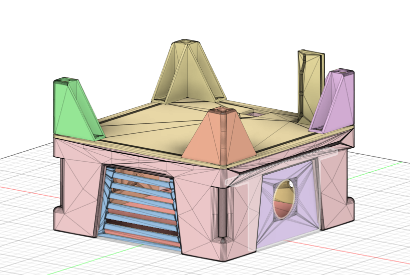 Rook MK1 Bottom Frame For Longer Rods by Tea Break Gaming | Download ...