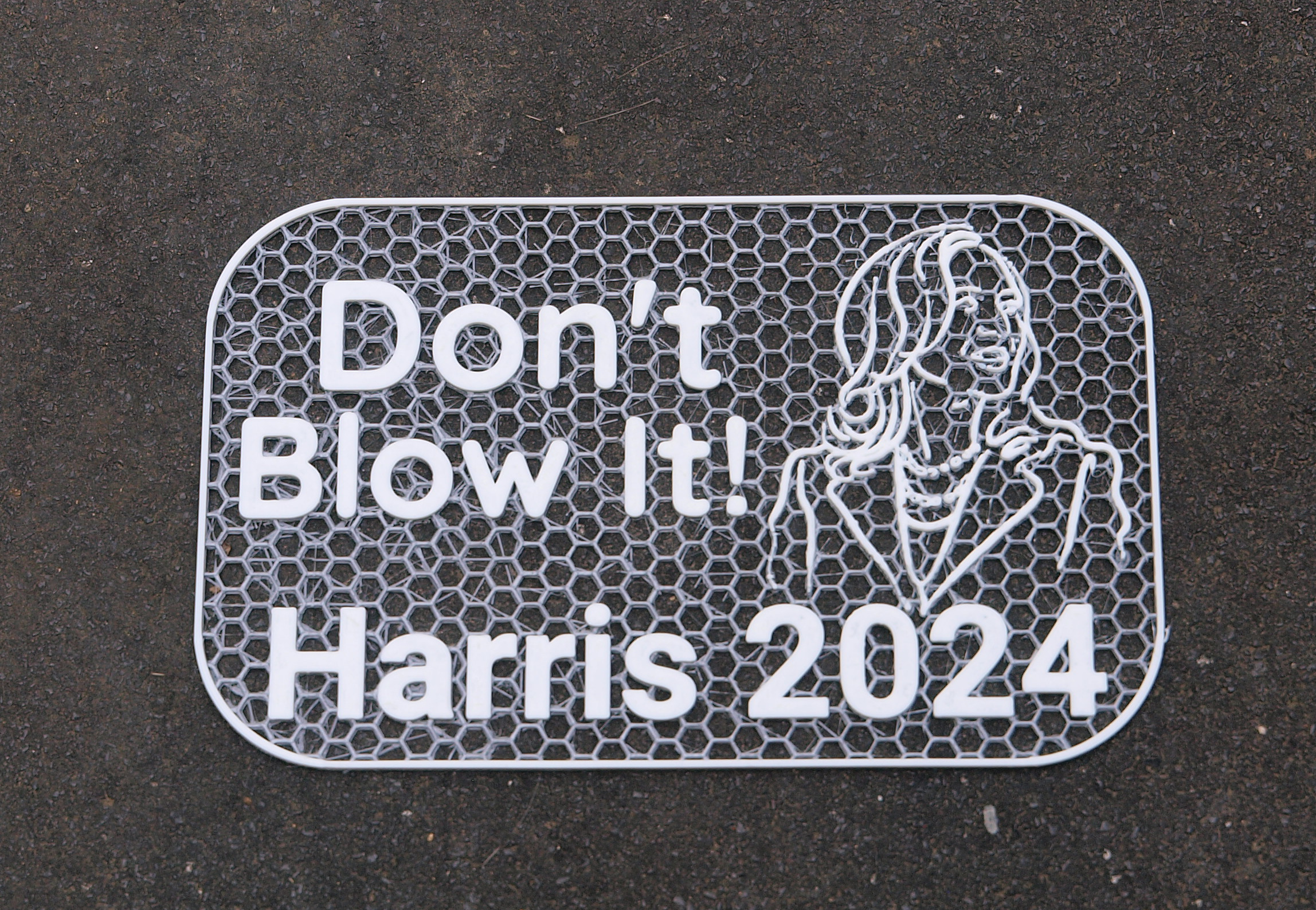 Kamla Harris signs por h2odragon | Descargar modelo STL gratuito ...