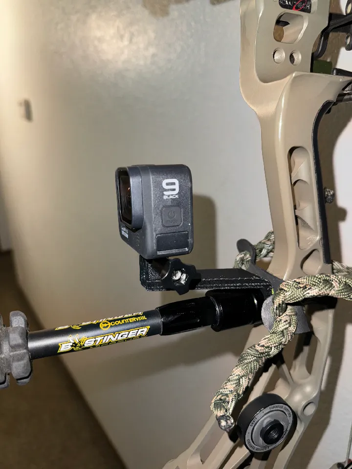GoPro Action Camera Compound Bow Mount by Mike Gutierrez | Download ...
